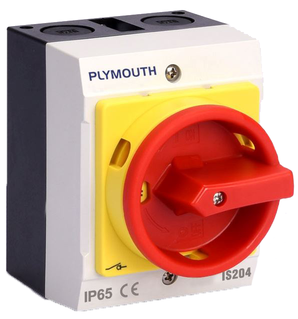 Plymouth 16 Amp 4 pole Rotary Isolator IP65 - CESCO