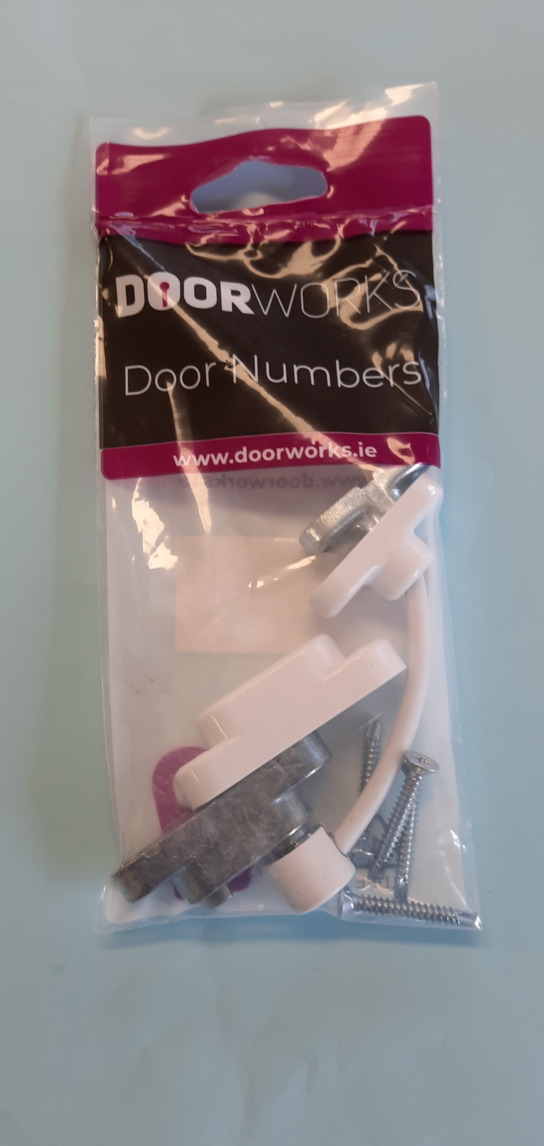 DW Keyless Window Safety Restrictor White - Goodwins