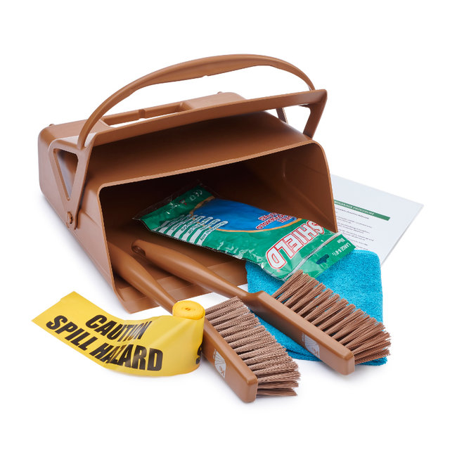 Glass & Hard Plastic Breakage Incident Kit - Brown - Klipspringer