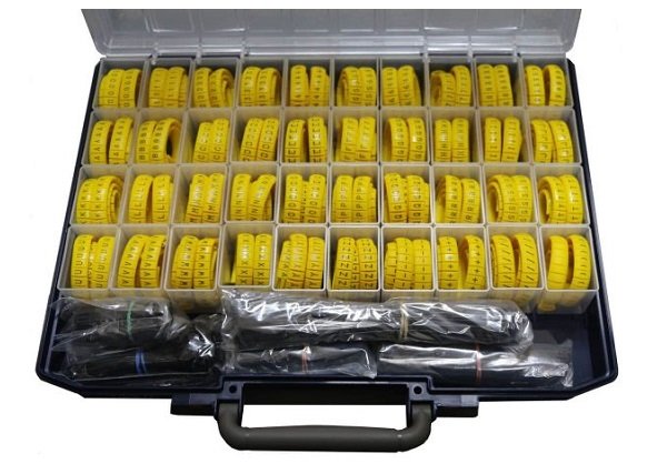 Critchley cable marker carry case kit - Passcomm