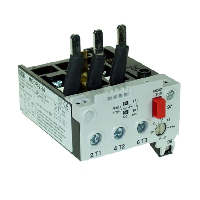 MCOR-2-14 Thermal Overload Relay For MC24-MC40 - CSE Industrial ...