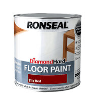 Buy Ronseal Diamond Hard Floor Paint - Red 2.5L online - Tadhg O'Connor ...
