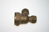 Compression Tee 1 x 1/2 x 1/2 inch 318 XD - Goodwins