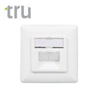 Premium-Line Cat 6A Shielded Compact Outlet - FS Cables