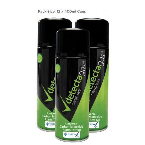 DetectaGAS DG2 Carbon Monoxide Alarm Test Kit 400ml Spray - Crusader ...