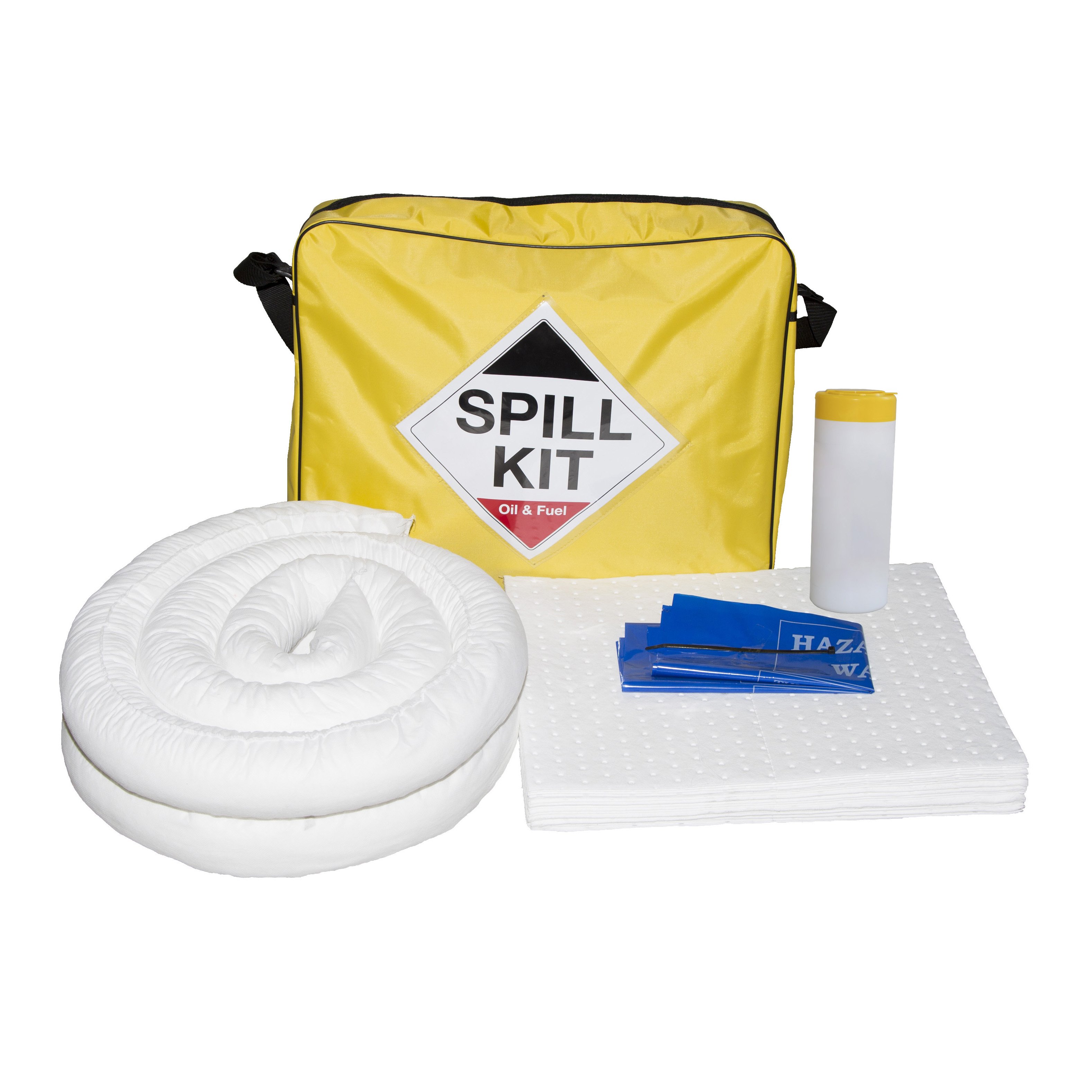 Oil & Fuel - Containment & Absorption Kit, Shoulder Pack, 50ltrs ...