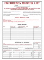 Emergency Muster List - toddnavigation