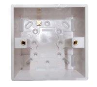 Single Surface Box 47mm Deep 1 Gang - Goodwins