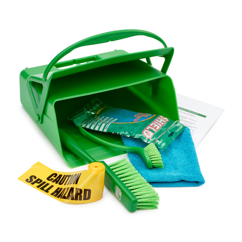 Glass & Hard Plastic Breakage Incident Kit - Green - Klipspringer