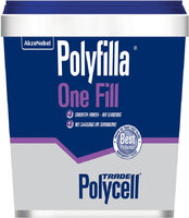 Polycell Trade Polyfilla One Fill Lightweight Filler 1L - Tippers ...