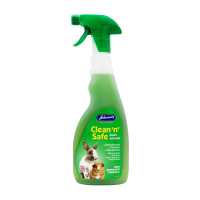 Johnson's Clean 'n' Safe Small Animal Trigger Spray 500ml x 6 - TrustPet