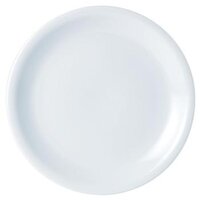 Porcelite Narrow Rim Plate 28cm Carton of 6 - Kitchequip