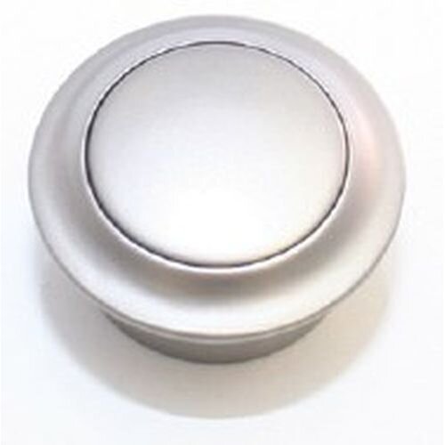 Large Push Button & Collar Satin (For M324) - Crusader Products