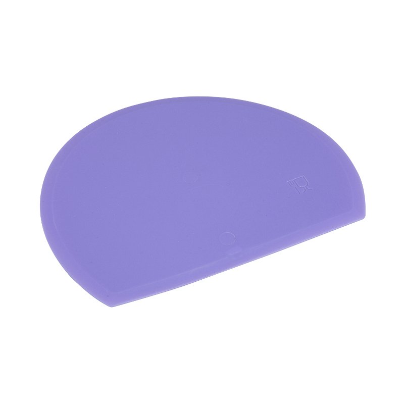 Round, Flexible Bowl Scraper - Purple - Klipspringer