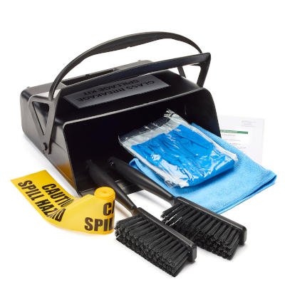 Glass & Hard Plastic Breakage Incident Kit, Black - Klipspringer