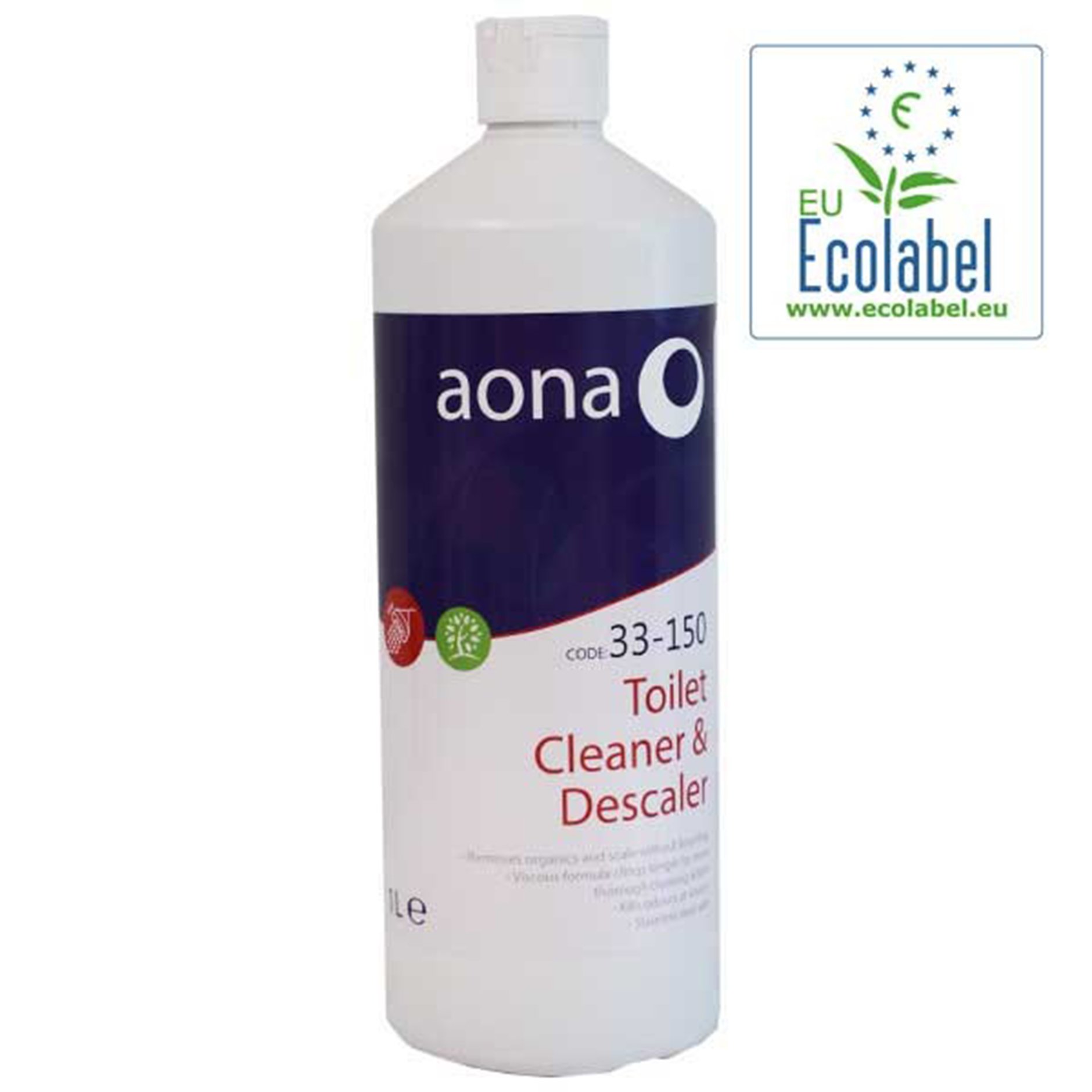 1L AONA TOILET CLEANER & DESCALER 12PK - Summit Hygiene