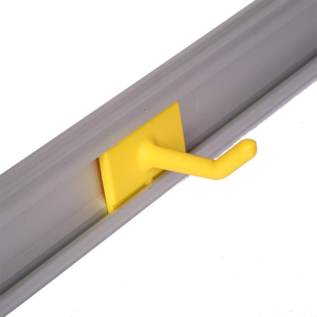 Hook - For Wall Rail, Yellow - Klipspringer