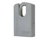 Federal Shrouded Shackle Solid Steel Padlock 50mm - Sharp Distributors