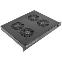 19-Inch 1U 4 x Fan Unit - 1U 4 x Fan Unit | Keep Your Rack Cool and ...
