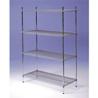 Racking Nylon 3 Tier 1200mm x 300mm x 1650mm - Kitchequip