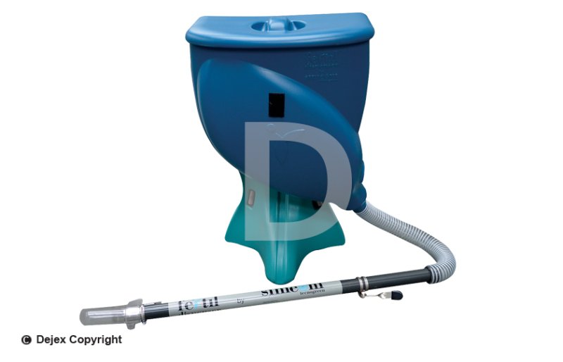 Granular fertiliser backpack - Dejex