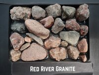 Red River Granite Decorative Stone 20mm 25Kg Bag - Goodwins