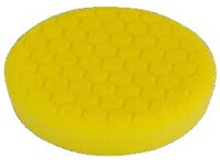 HEXAGON FOAM PAD YELLOW 190mm - HARD - Shop Bodyshop Direct