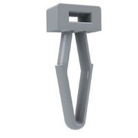 Push Mount Cable Tie Holder Type 1 UL94 V2 Black Nylon 6.6 ...