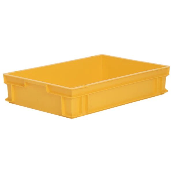 Stacking Box, 600x400x120mm, Yellow - Klipspringer