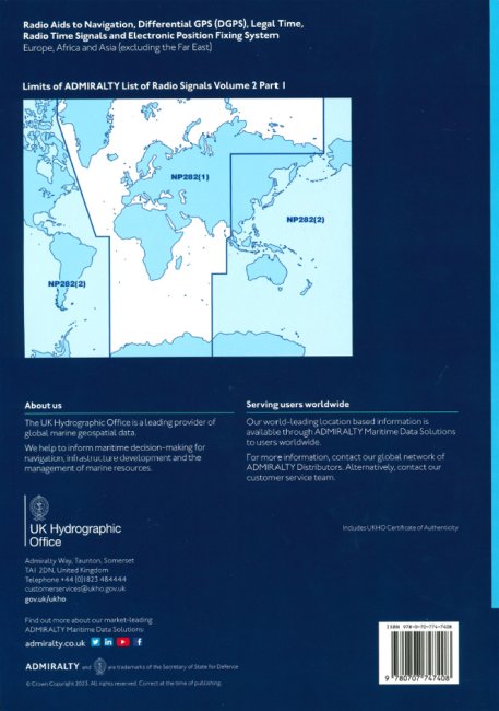 ADMIRALTY List of Radio Signals - NP282(1) Radio Aids to Navigation ...