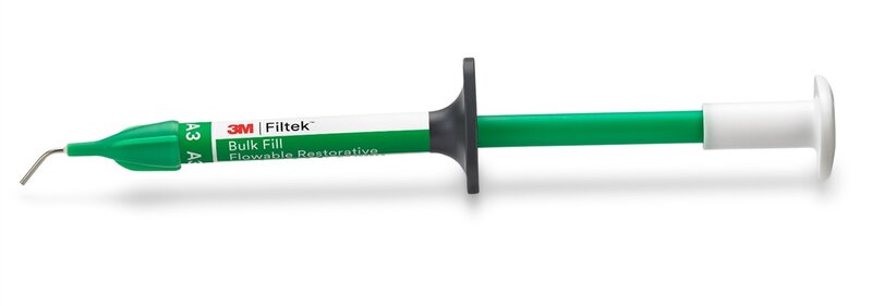3M Filtek Bulk Fill Flowable Restorative Syringe 2 x 2g A1 - Dental ...