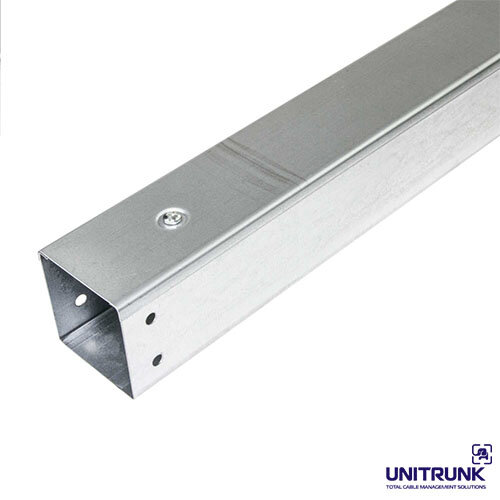3x3 75x75 metal steel electrical galvanised trunking unitrunk - Wesco