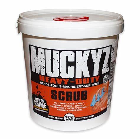 Muckyz Scrup Wipes XL - Hygiene Supplies Ireland - baileyhygiene