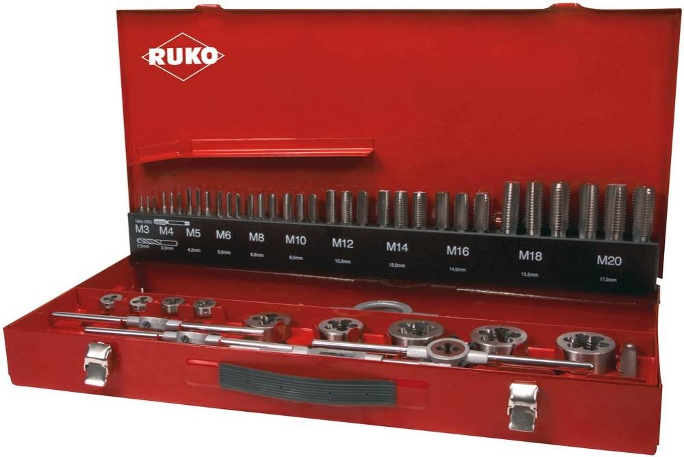 Ruko Thread Cutting 54pce Set - AEF Ltd.