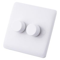 Slimline Dimmer Switch | 2 Gang 2 Way | In Stock - CESCO
