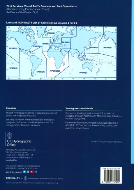 ADMIRALTY List of Radio Signals -NP286(8) Pilot Services, Vessel ...