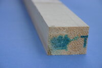 Planed Timber 44 x 32mm 2.4 Metre (2x1.5" 8Ft) - Goodwins