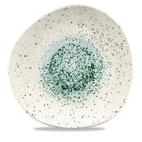 SP Mineral Green Trace Plate 28.6cm Carton of 12 - Kitchequip