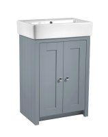 LANSDOWN 550 VANITY (UNIT ONLY) - MINERAL BLUE - bathroomworld