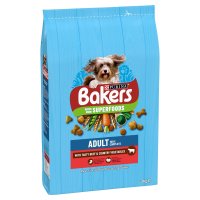 Bakers Complete Adult Dog with Beef & Veg 3kg - AR Wholesale