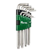 Fortis Torx Allen Key Set T9-T45 9 Piece XD - Goodwins