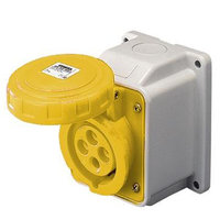 Socket 110 volt 32 amp 3 pin IP.67 - Mullingar Electrical