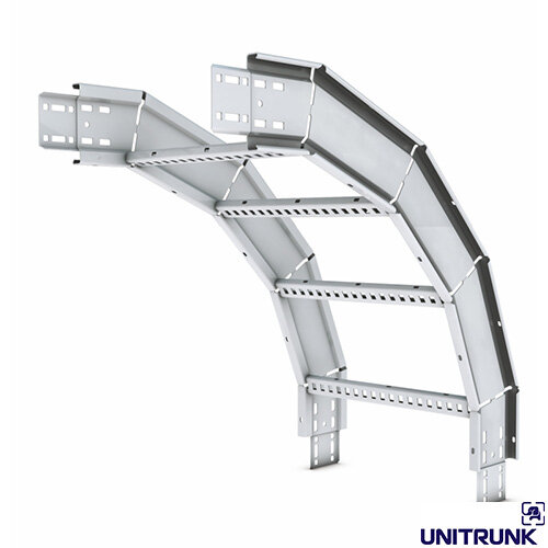 Unitrunk SW4-OR90-600-300R-GY - Cable Outside Riser - Wesco Electrical Ltd