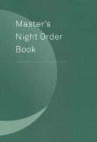 Master's Night Order Book - toddnavigation