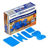 Metal Detectable Plasters - Aeroplast Premium Assorted Dressings, X100 ...