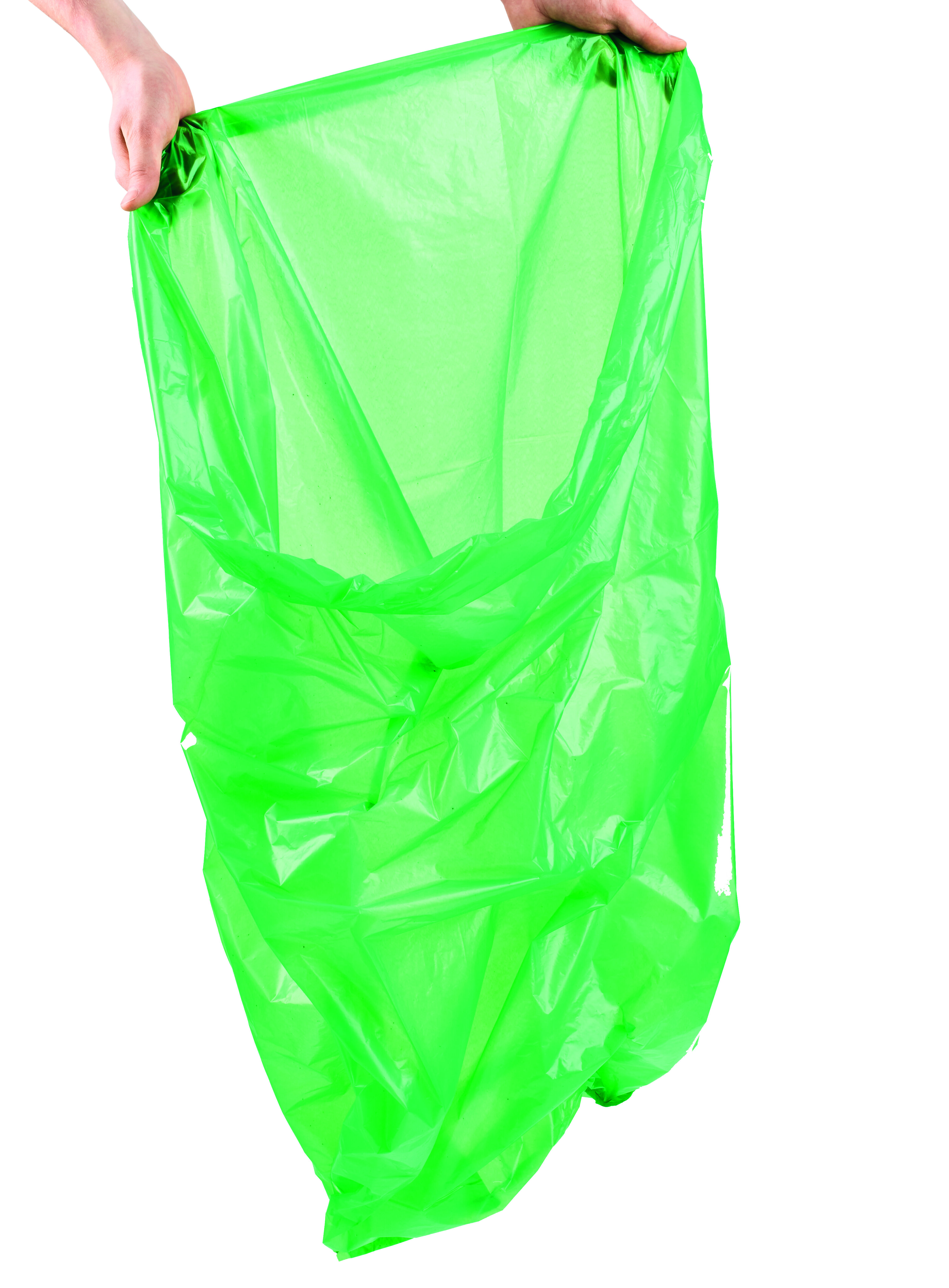 Polythene Sacks - Medium Duty, X200, Green - Klipspringer