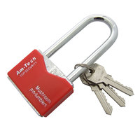 Am-Tech AMT0708 | Chrome Plated Padlock - BNR Limited