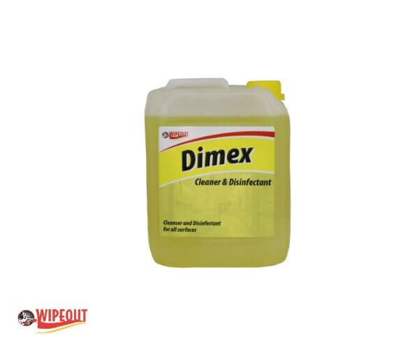 DIMEX FRESH Cleanser & Disinfectant 5ltr - Wipeout