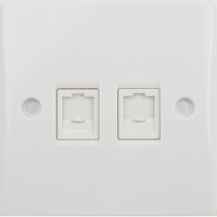 Socket Ultimate Twin RJ45 - Mullingar Electrical