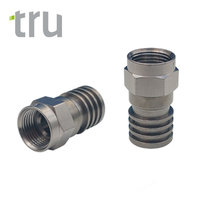 TruAccessories F-Type Crimp Connectors - FS Cables